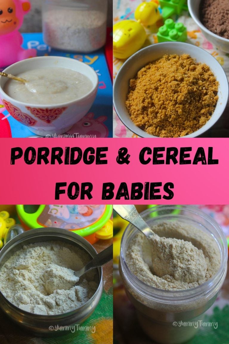 Porridge for Babies (Baby Cereal) | 11 Homemade Baby Foods