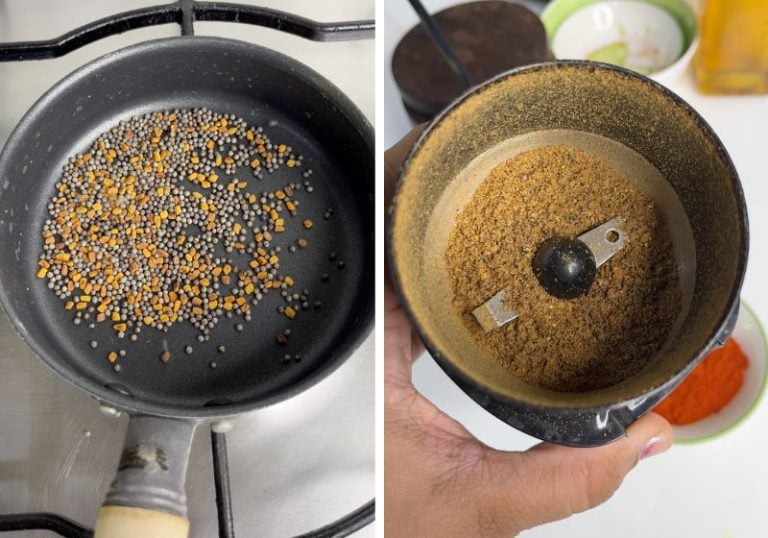 Mango Ginger Pickle | Maa Inji Oorugai Recipe