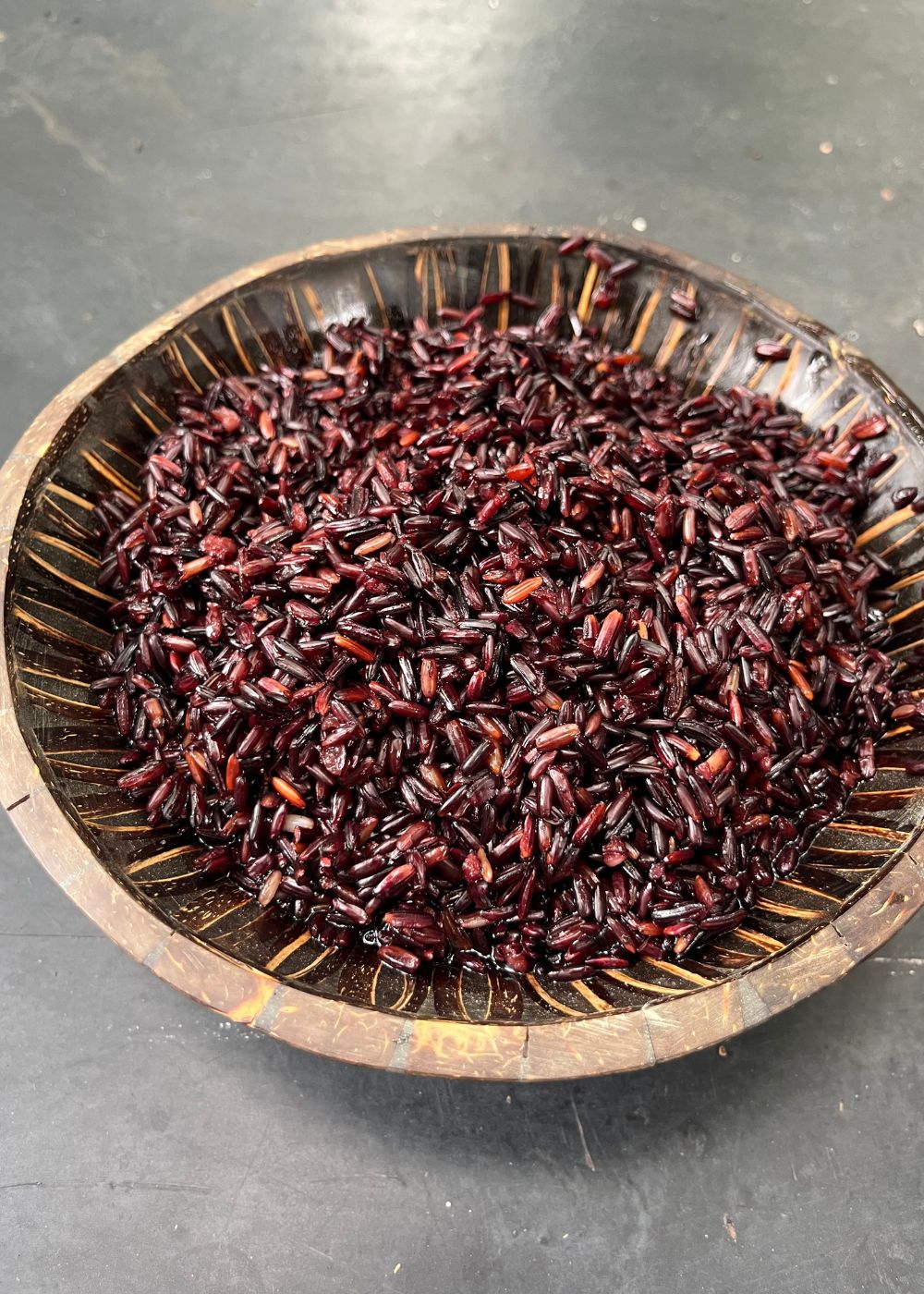Karuppu Kavuni Rice Porridge (Black Rice Porridge)