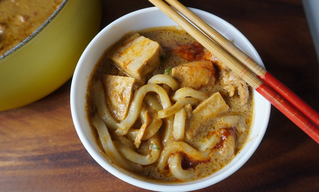 Thai Curry Udon Recipe (Curry Udon)