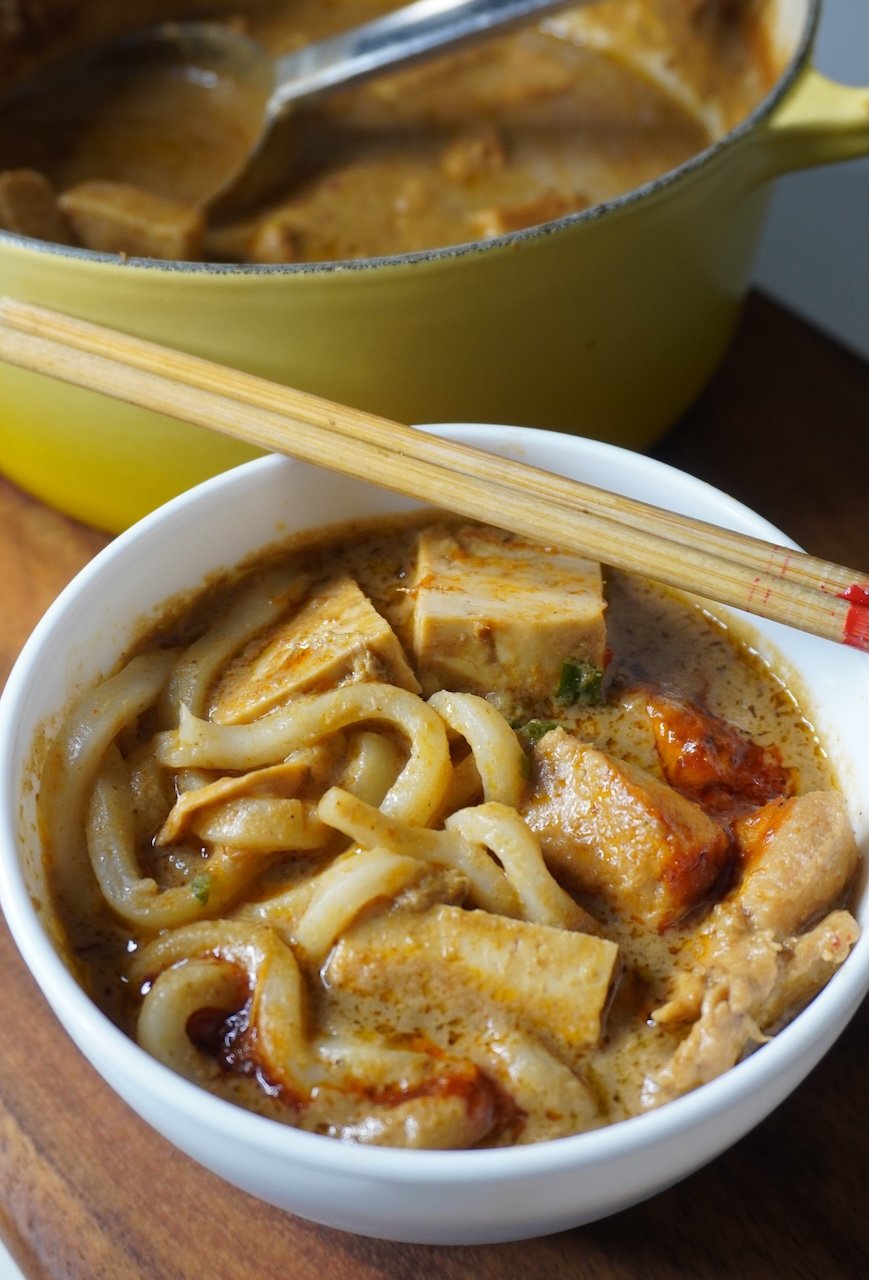 Thai Curry Udon Recipe (Curry Udon)