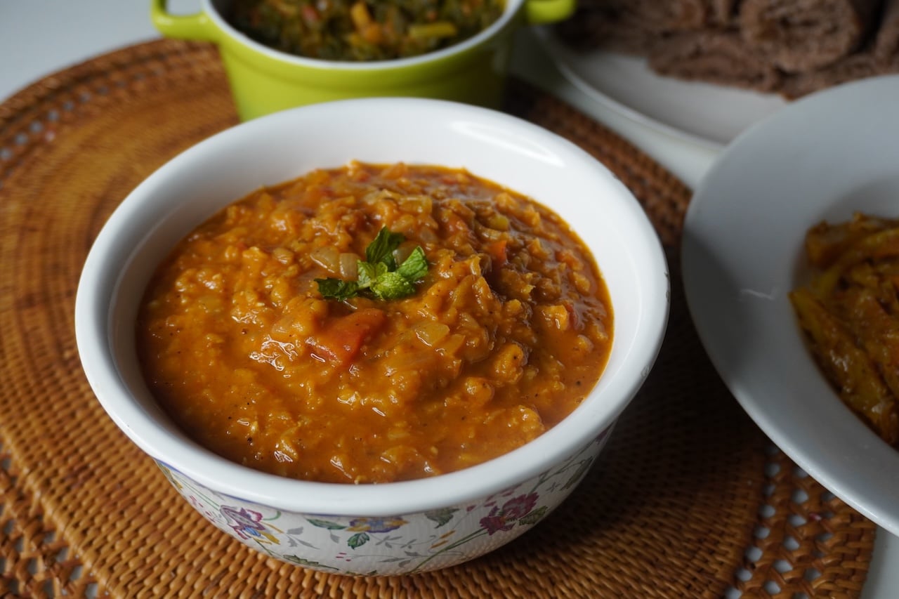 Misir Wat Recipe (Ethiopian Dal Recipe)