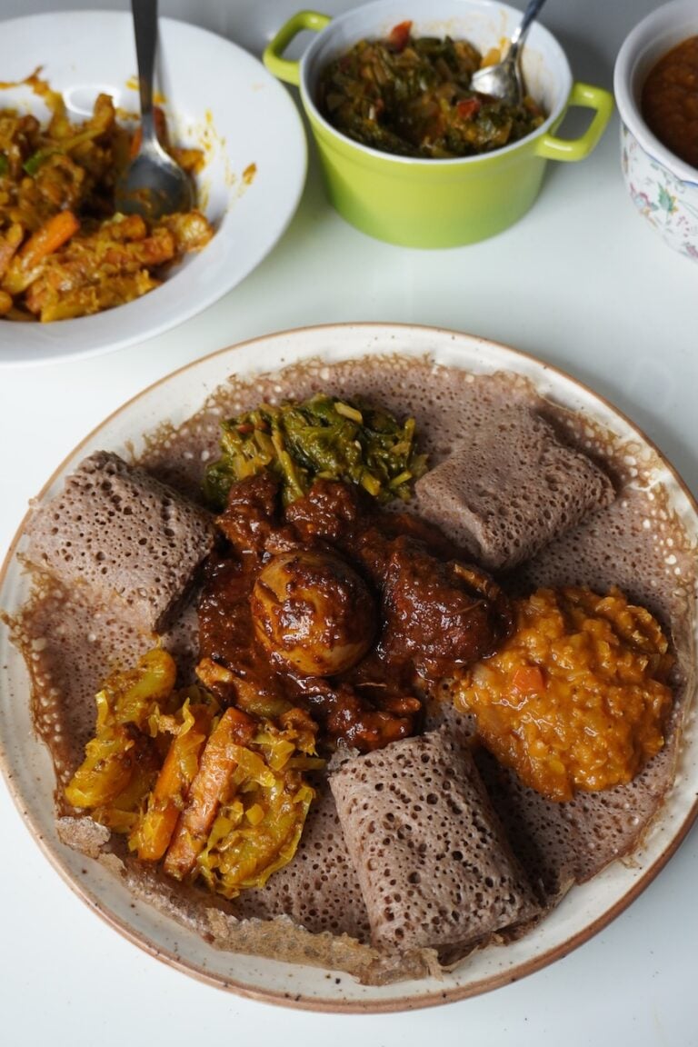 Quick Injera Recipe (Ethiopian Flatbread) - Izin.Uk
