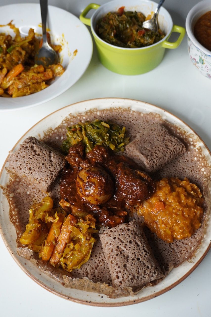 Quick Injera Recipe (Ethiopian Flatbread) - Izin.Uk