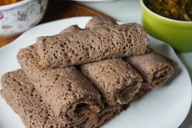 Quick Injera Recipe (Ethiopian Flatbread) - Izin.Uk