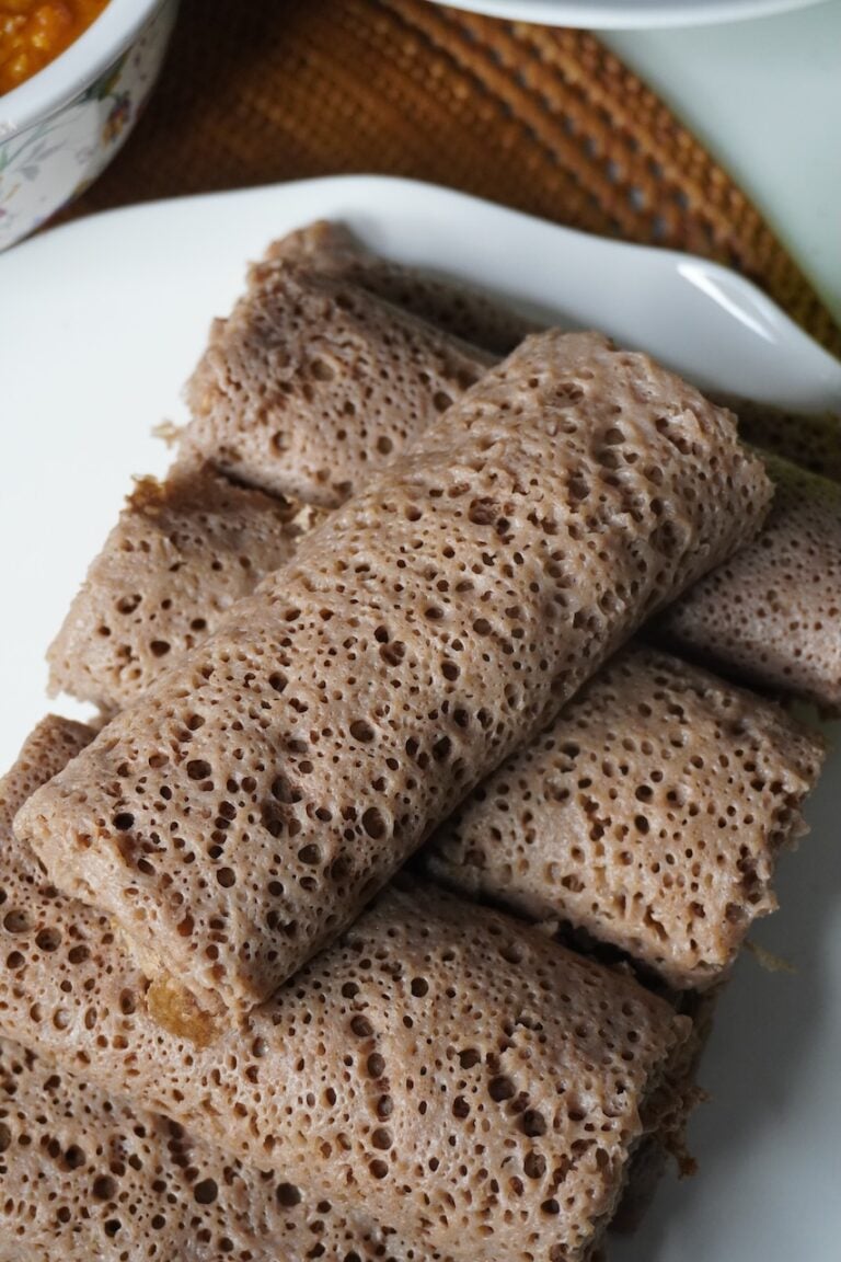 Quick Injera Recipe (Ethiopian Flatbread) - Izin.Uk
