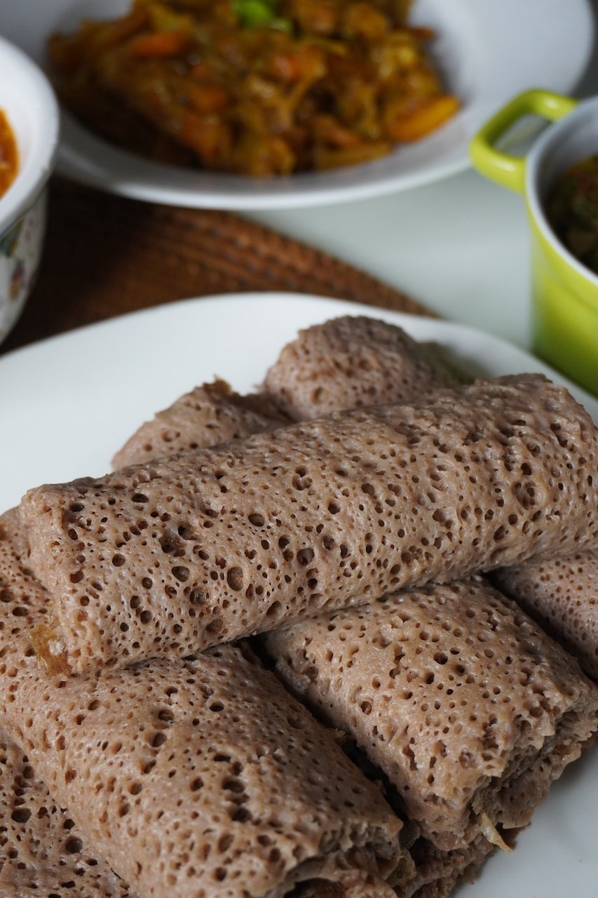 Quick Injera Recipe (Ethiopian Flatbread)