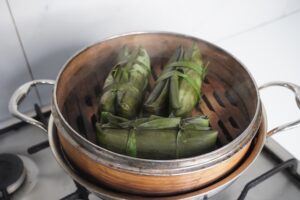 Filipino Suman Malagkit (Filipino Steamed Rice Cakes)